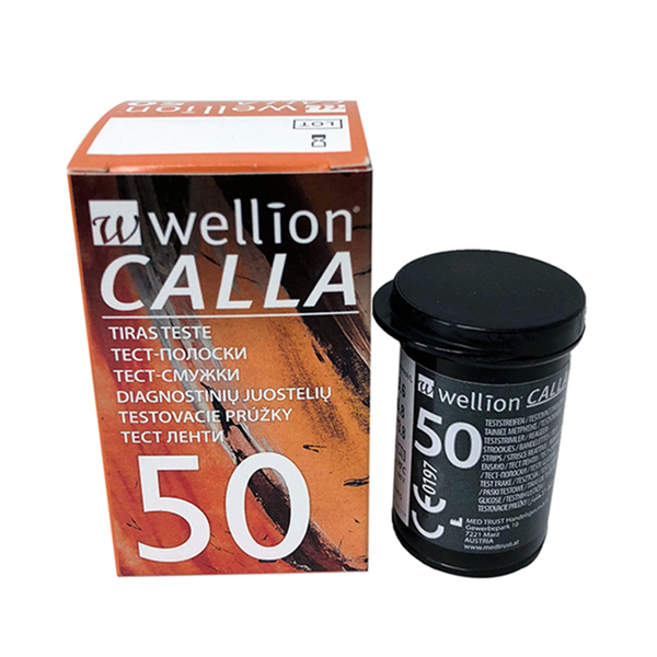 Wellion Calla Plus Tira Sangue Glicémia X 50 - Comprar Agora